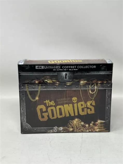 COFFRET LES GOONIES Édition Collector steelbook 4K Ultra HD Blu ray