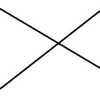 Schematic Diagram Of Intersection Case 1 Of The Two Line Segments