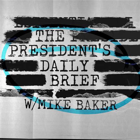 The President S Daily Brief Podcast On Spotify