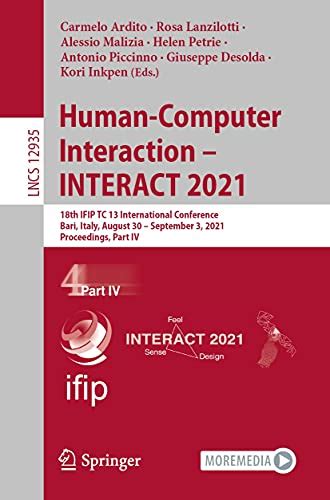 Human Computer Interaction Interact Th Ifip Tc