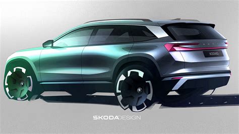 All New Skoda Kodiaq Teased Ahead Of October Premiere