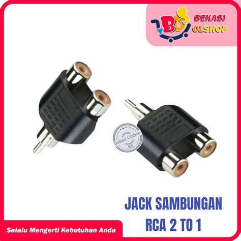 Jack Jek Sambungan Rca To Rca To Lazada Indonesia
