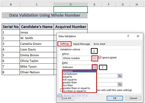How To Use Data Validation In Excel With Color 4 Ways ExcelDemy