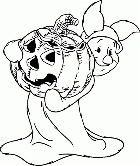 Winnie The Pooh Piglet Winter Coloring Page Clip Art Library