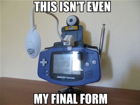 This Isn T Even My Final Form Retro Video Games Gameboy Funny Games