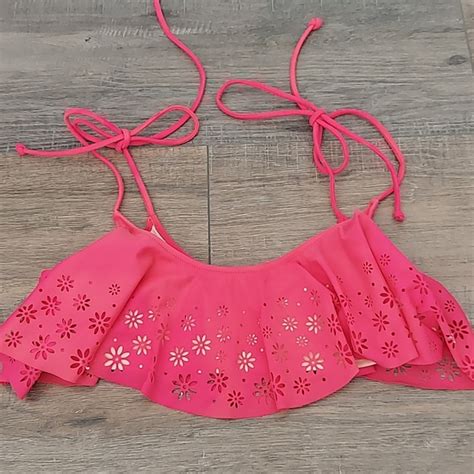 Pink Victorias Secret Swim Victorias Secret Pink Bikini Top M Poshmark