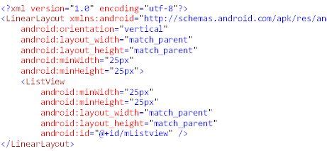 Getting Started With Xamarin Android And Creating List View