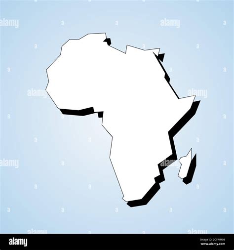 Africa Outline Vector