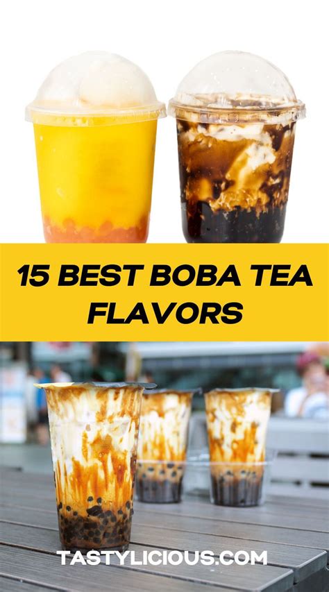Delicious Boba Tea Flavors You Must Try