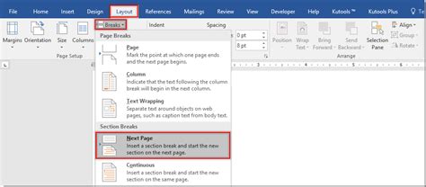 how to create multiple headers or footers in a word document