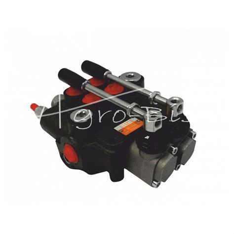 Rozdzielacz Hydrauliczny Dwusekcyjny 2 Sekcyjny 80L Min