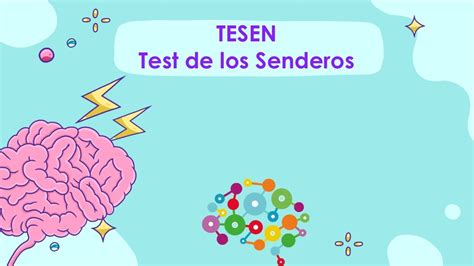 Test De Los Senderos Tesen Para Evaluar Las Funciones Ejecutivas