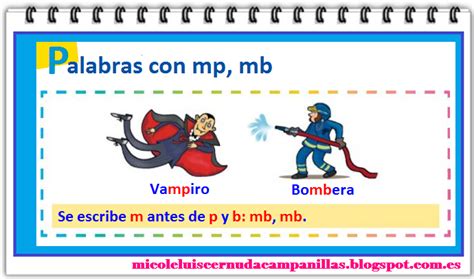 Palabras Con Mp Y Mb Pdf Off