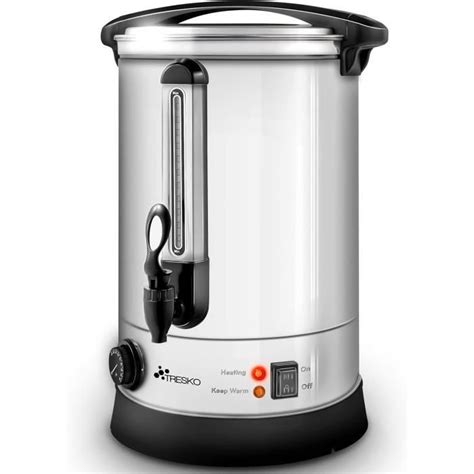 Bouilloire À Vin Chaud 30 L 2500 W En Acier Inoxydable Pour Vin