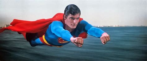 Wallpaper Christopher Reeve Flying