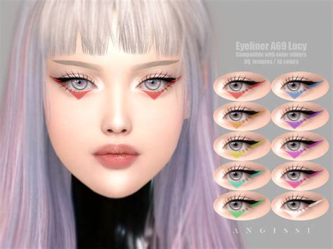 The Sims Resource Eyeliner A Lucy