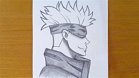 How To Draw Gojo Satoru Step By Step How To Draw Anime Step By Step