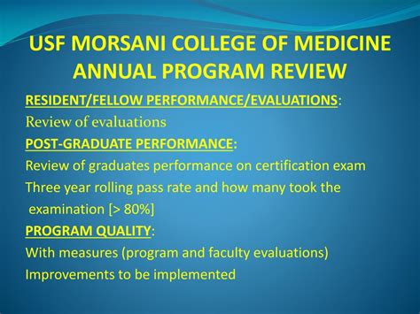PPT ACGME EVALUATION REQUIREMENTS PowerPoint Presentation Free
