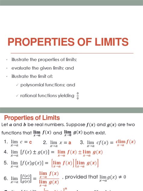 properties of limits pdf pdf polynomial function mathematics