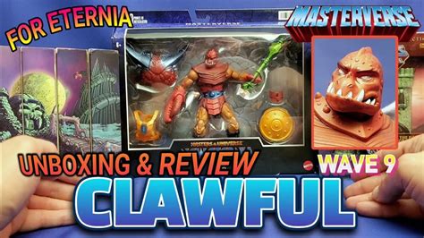 UNBOXING MASTERVERSE Clawful Wave 9 New Eternia Masters Of The Universe