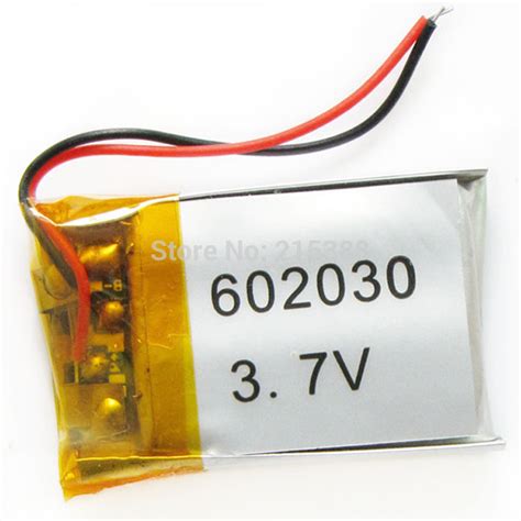 3 7V 200mAh 402030 Lithium Polymer Li Po Wholesale 3 7V 200mAh 402030