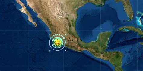 Fuerte terremoto en México registra 7 4 grados de magnitud