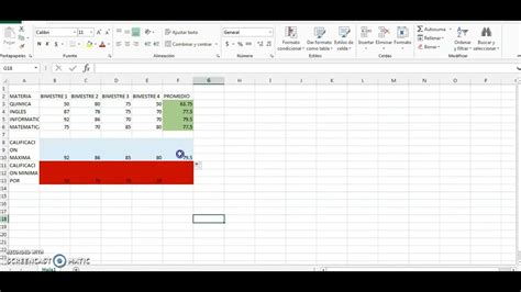 Como Usar Promedio Max Y Min En Excel Youtube
