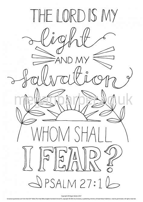 Bible Psalm Coloring Pages 15 Coloring Pages
