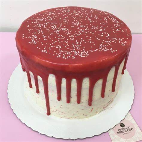 Naked Cake Red Velvet Compre Produtos Personalizados No Elo7