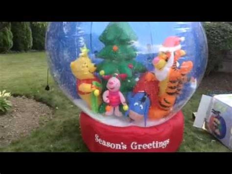 7 Gemmy Airblown Inflatable Christmas Holiday Winnie The Pook Tigger