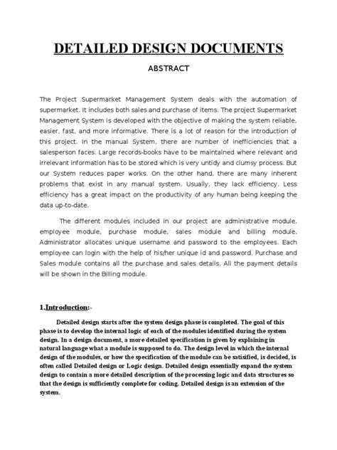 supermarket management system project report modular programming databases