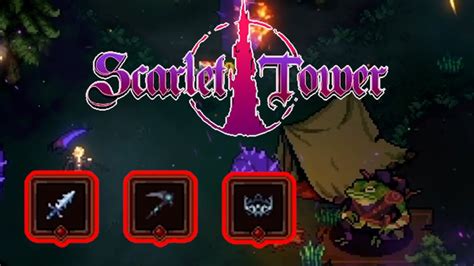 스칼렛타워 업데이트 상점 새로운 무기 각성 Scarlet Tower YouTube