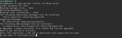 ubuntu dhcp server install and configure dhcp server in ubuntu