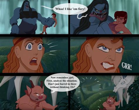 Request Hercules Genderbend Centaur Scene Page 2 By Miranh Disney