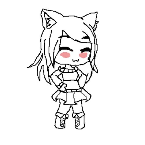 Editing Gacha Girl Base Free Online Pixel Art Drawing Tool Pixilart