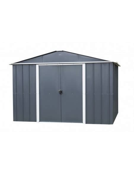 Abri de jardin métal Yardmaster 2 20 m² sans plancher Anthracite