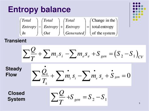 Ppt Entropy Balance For Open Systems Powerpoint Presentation Free