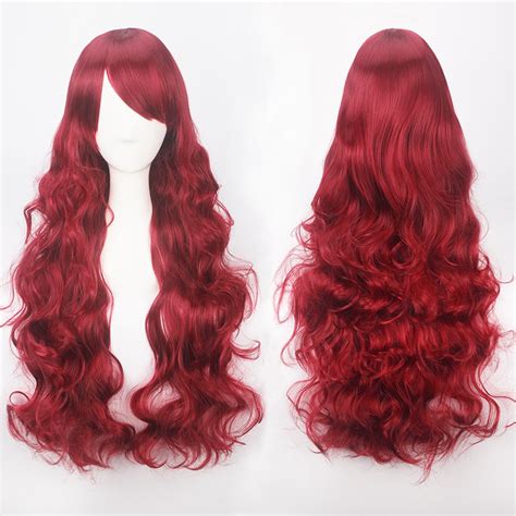Jual K027 Wig Base Wavy 80 Cm Curly Wanita Cosplay Rambut Palsu Daily