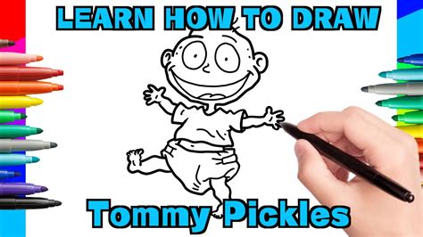 HOW TO DRAW TOMMY PICKLES From THE RUGRATS Easy Step By Step Howtodraw