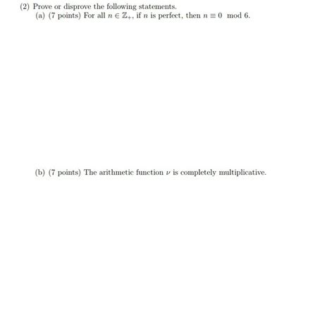 solved 7 disprove the following statements a 2 points chegg hot sex picture