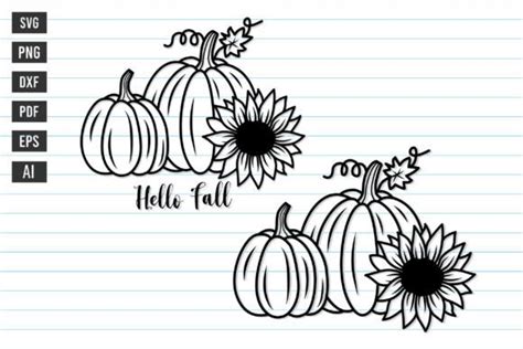 Pumpkin Svg Fall Svg Files Thanksgiving Graphic By Dakhashop Creative