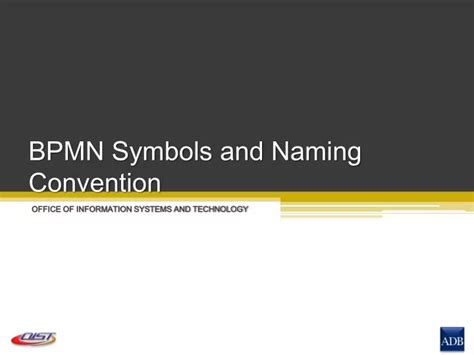Ppt Bpmn Symbols And Naming Convention Powerpoint Presentation Free