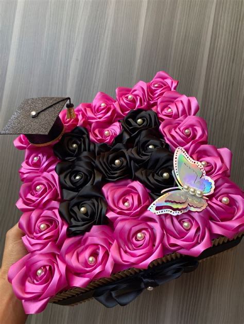 Eternal Flowers TJ Ribbon Flowers Bouquet Ribbon Roses Flower Gift