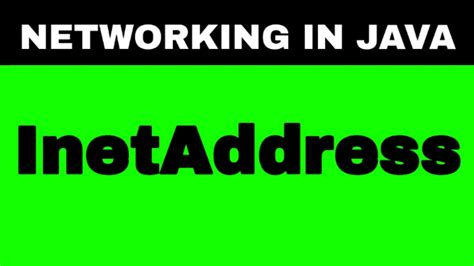networking in java socket in java inetaddress in java full networking in java tutorial youtube