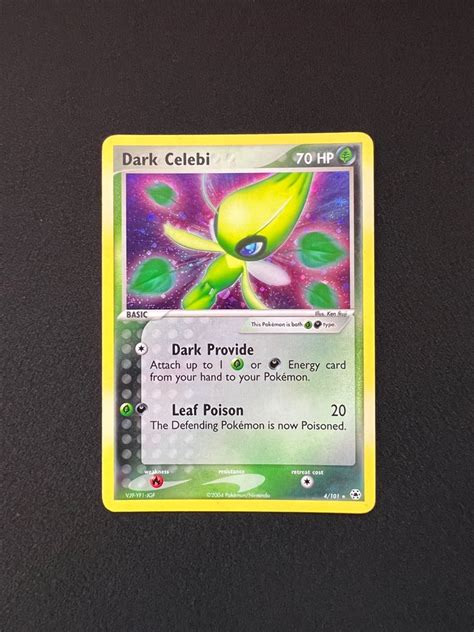 Pokemon TCG Dark Celebi Ex Hidden Legends Holo Rare NM Hobbies