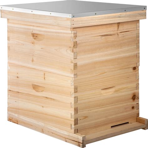 VEVOR Bee Hive 20 Frame Beehive Box 10 Deep And 10 Medium Frames