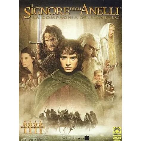 Signore Degli Anelli Il La Compagnia Dell Anello Dvd Dvd Nuovo