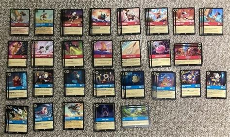 Into The Inklands Starter Deck Full Lists Mushu Report Disney