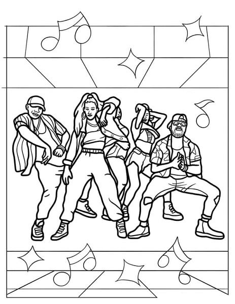 Irish Dance Coloring Pages Infoupdate Org