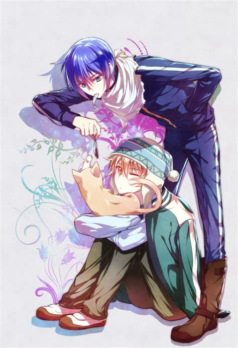 Yato And Yukine Noragami Drawn By Winglayer Danbooru